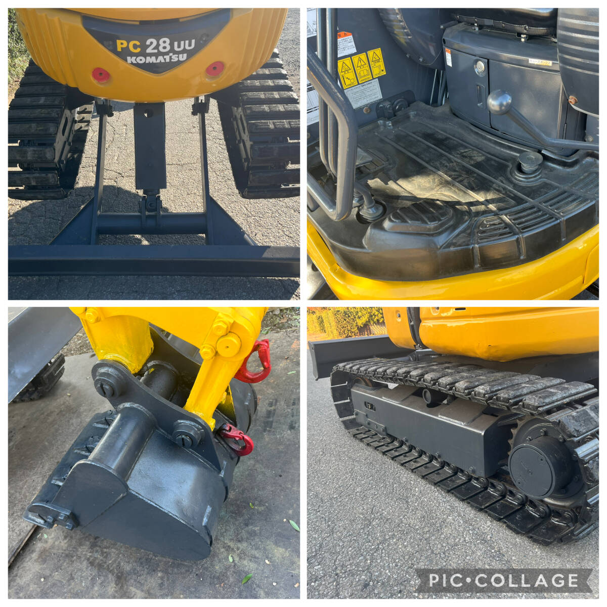 Yahoo!オークション - コマツ ミニユンボ 3トンクラス PC28UU－3...