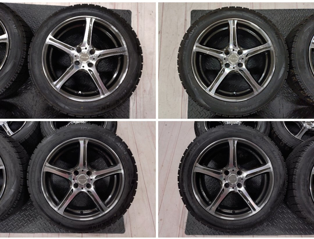 Yahoo!オークション - RAYS グラムライツ バリ山 スタッドレス ホイー...