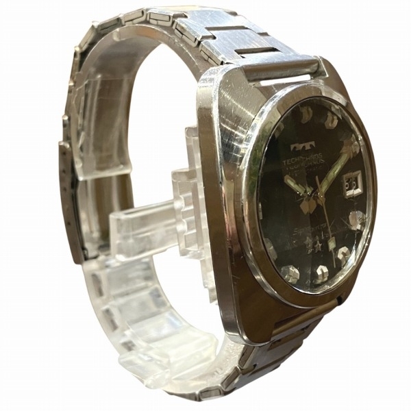 Yahoo!オークション - テクノス スーパークロン 自動巻 カットガラス ...