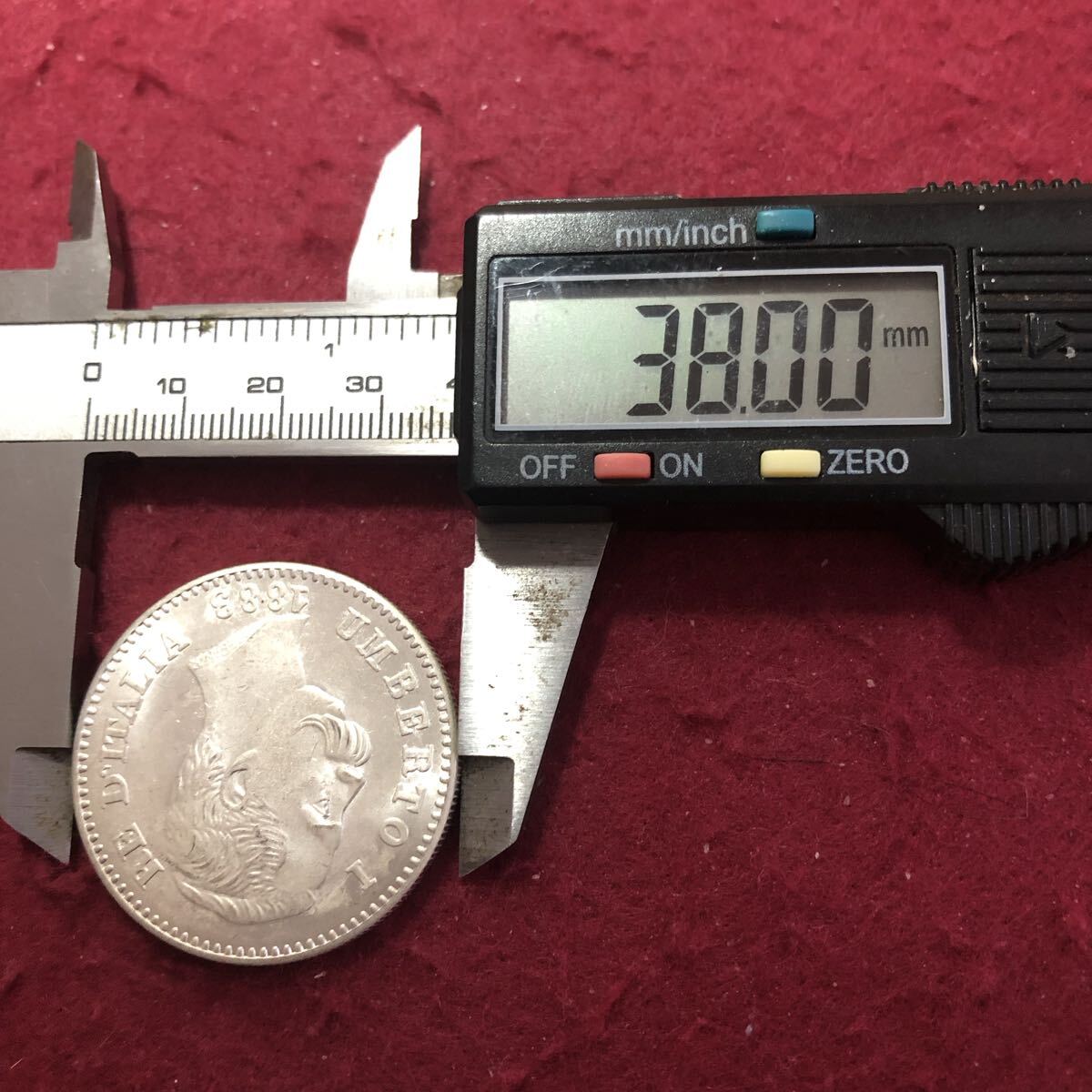 Yahoo!オークション - 銀貨 1883年 ウンベルト1世 イタリア王国の第2代...