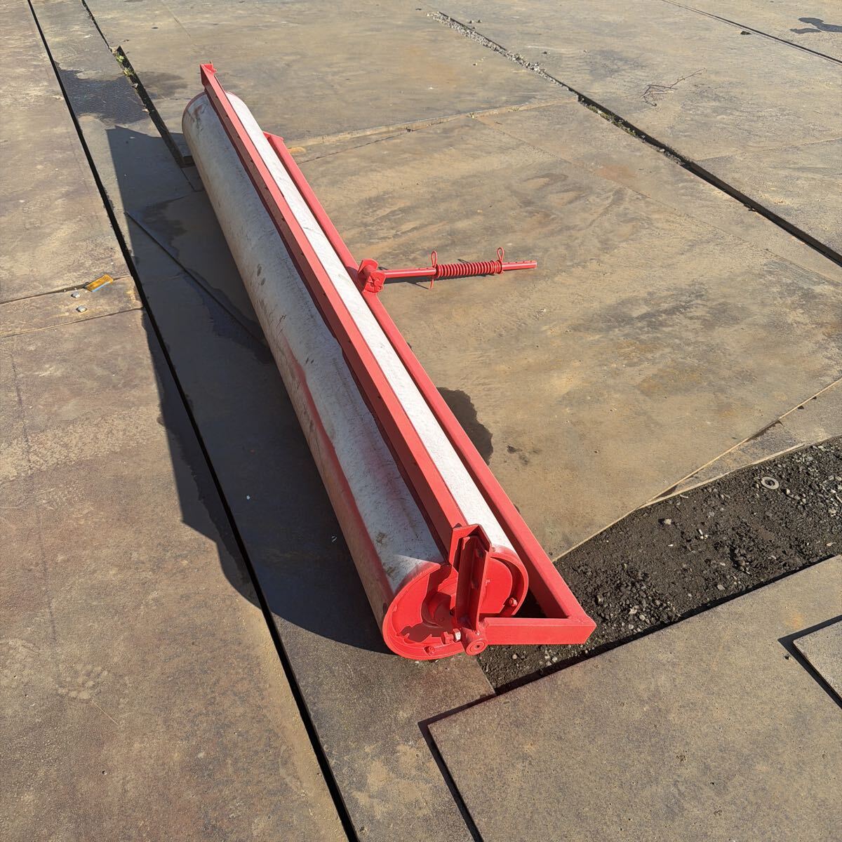 Yahoo!オークション - 4853茨城 農機 鎮圧ローラー パーツ 麦踏み 部...