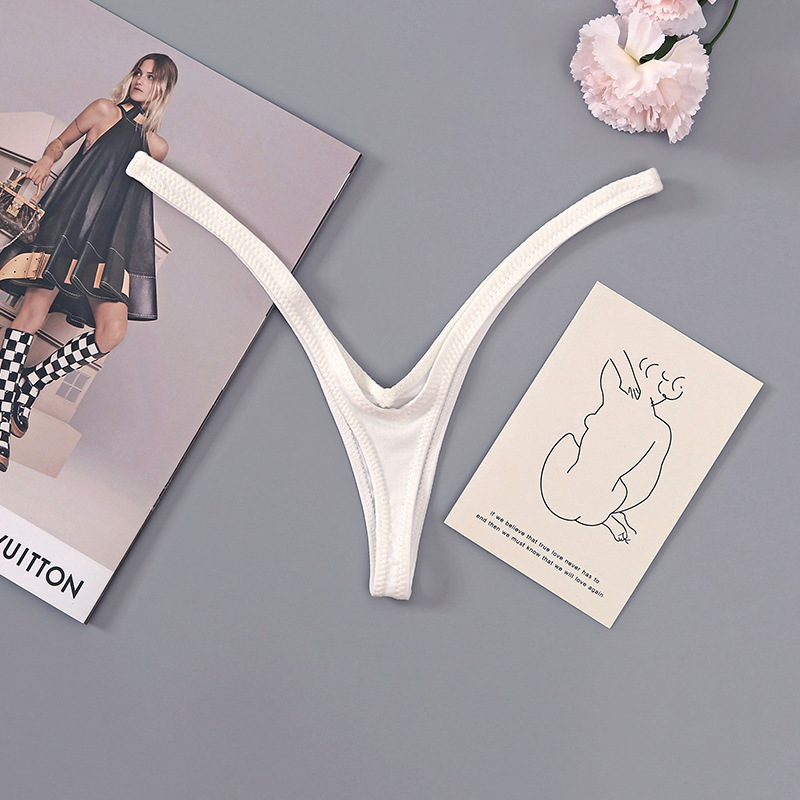 Yahoo!オークション - 極小ディープV型ひも ローウエストセクシーミニ...