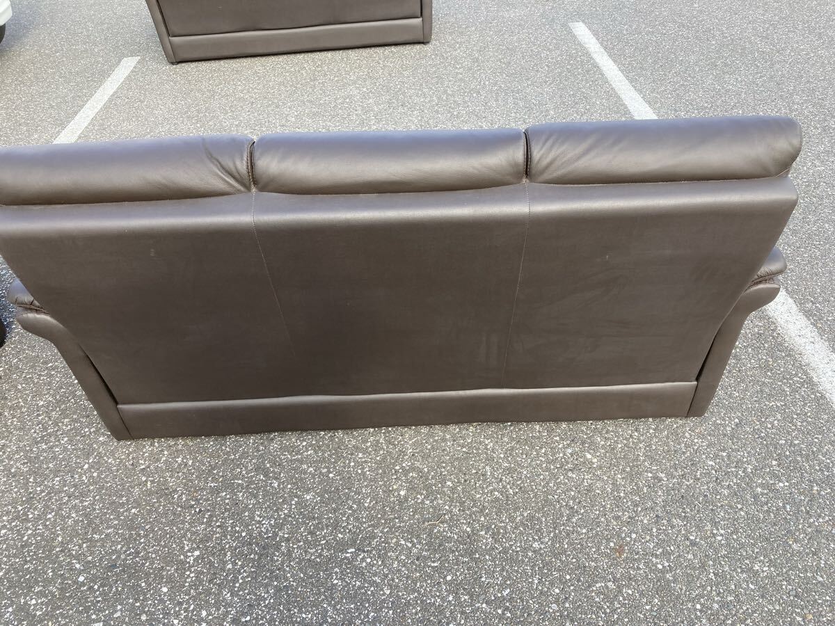 Yahoo!オークション - 3 NITORI ニトリ トリプルソファ 三人掛けソファ...