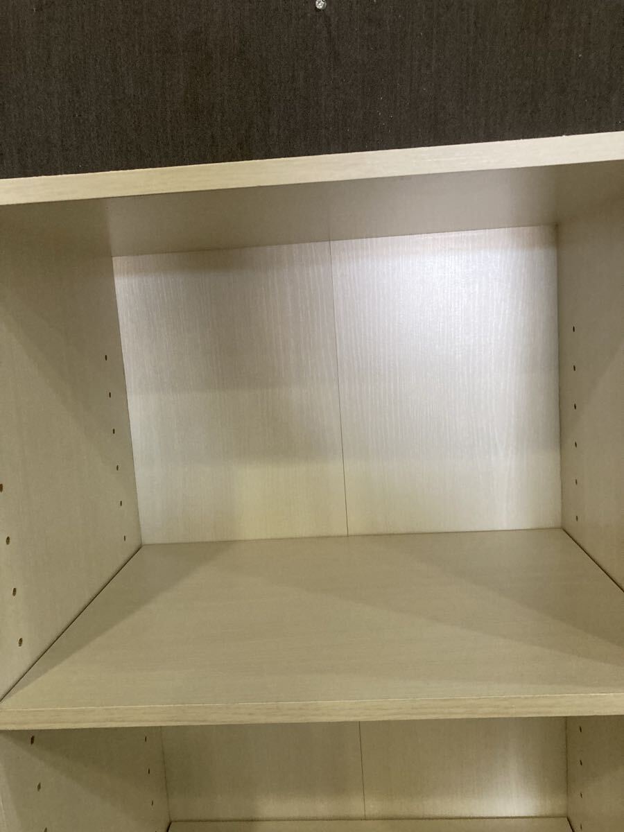 Yahoo!オークション - 86 カラーボックス 木製 ホワイト 収納棚 飾り棚...