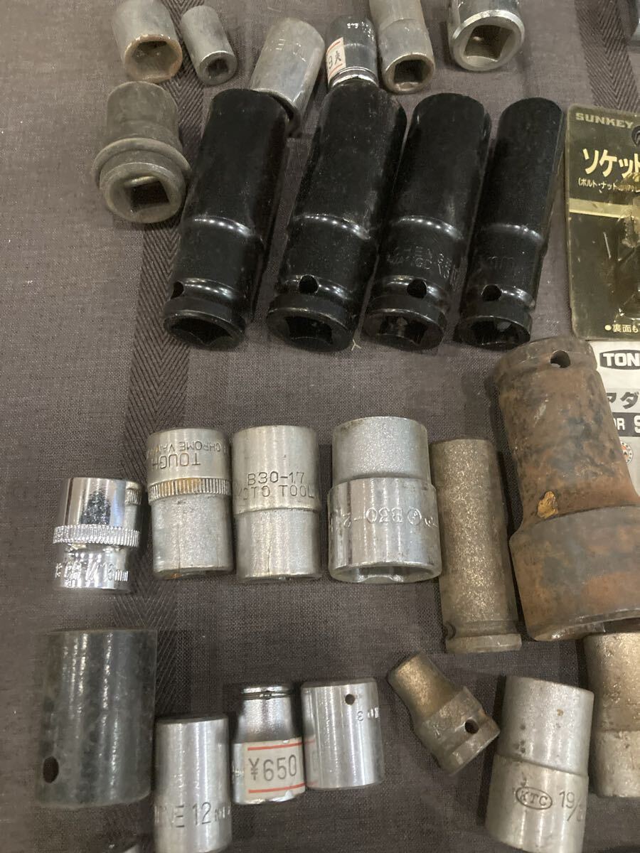 Yahoo!オークション - 79【まとめ売り】工具まとめ ソケット エクステ...