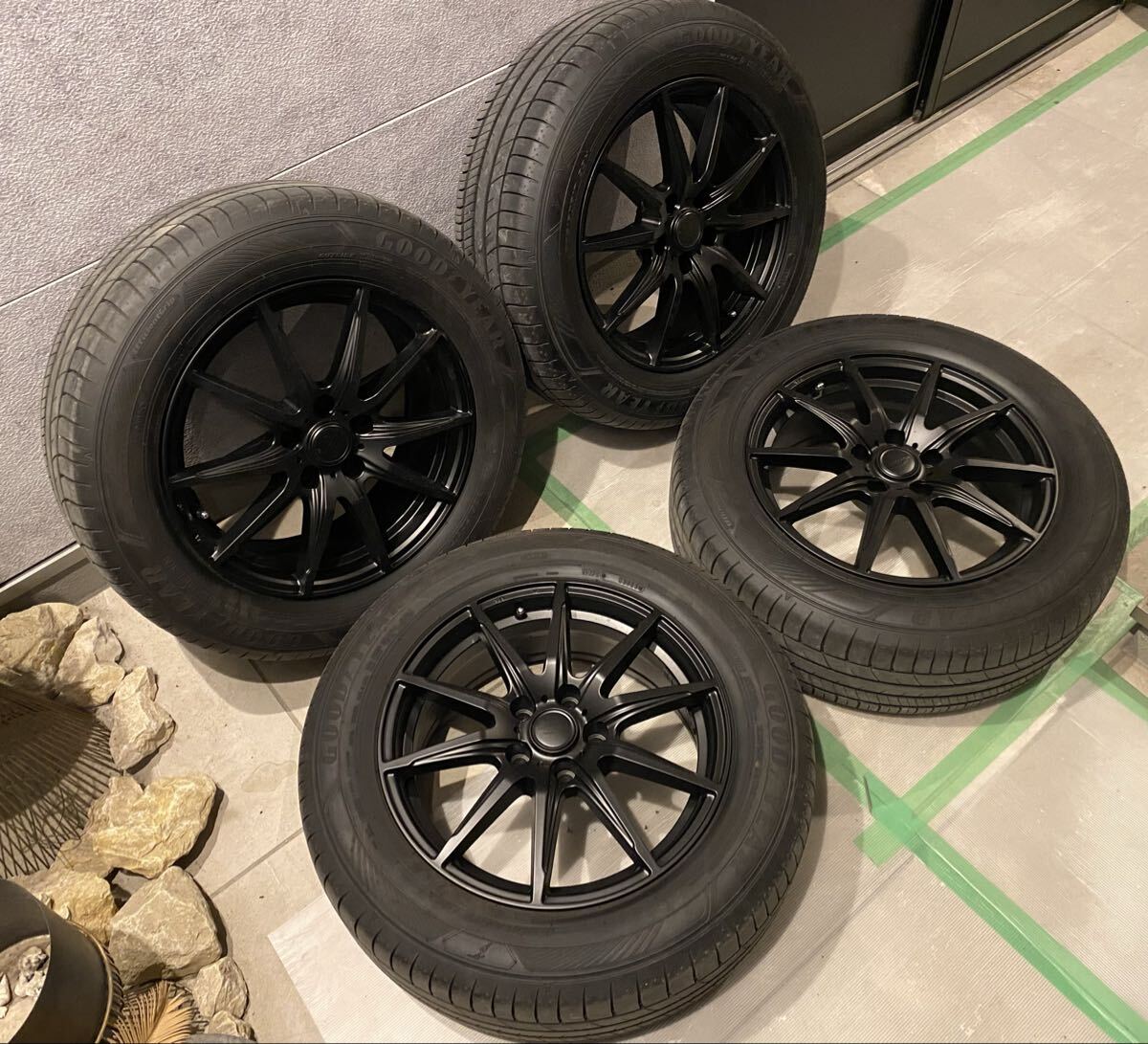 Yahoo!オークション - 超超バリ山 2023年製17インチアルミ&タイヤ4本 ...