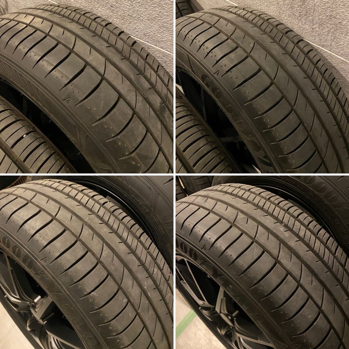 Yahoo!オークション - 超超バリ山 2023年製17インチアルミ&タイヤ4本 ...