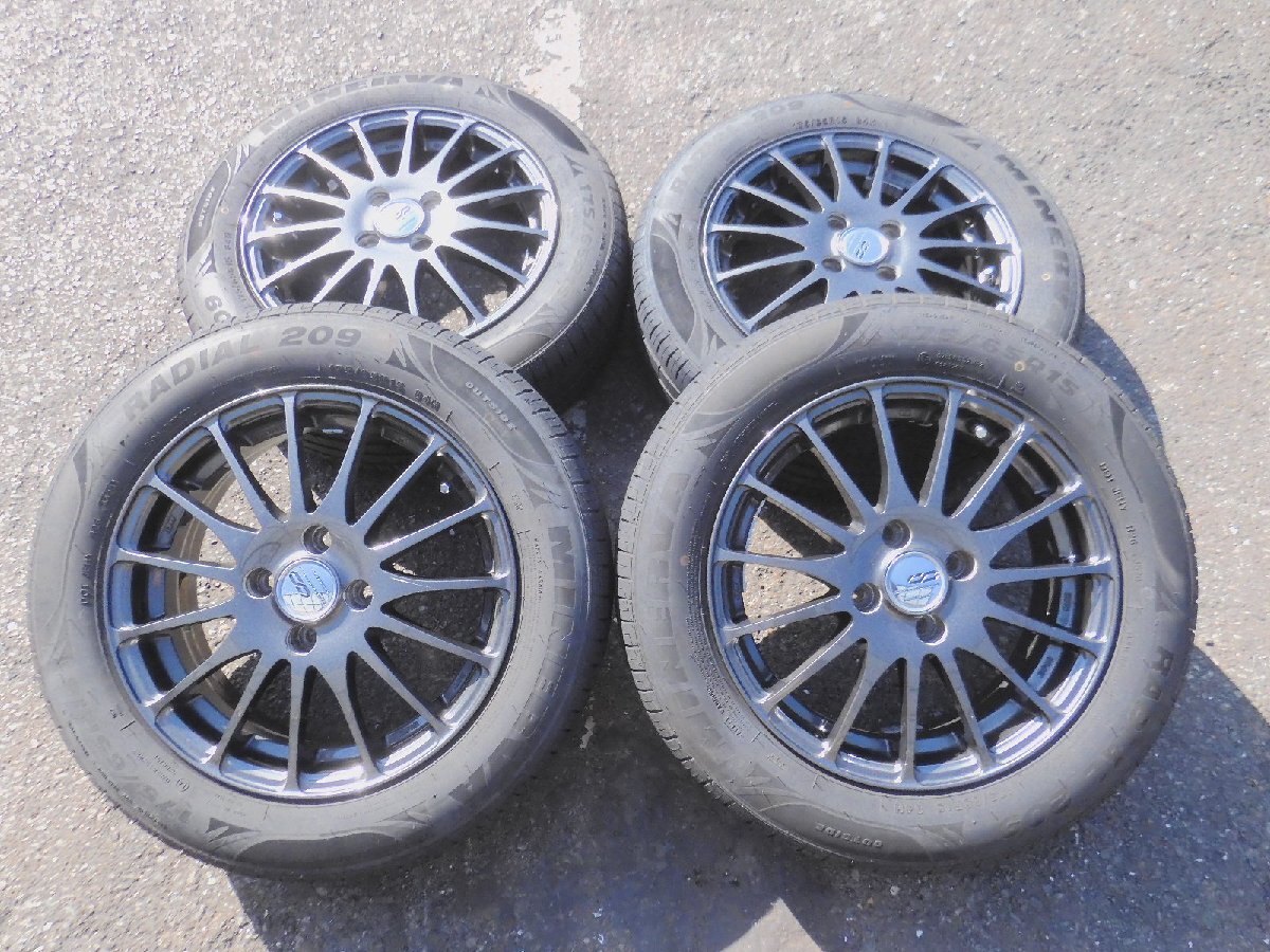 Yahoo!オークション - 002-24 ENKEI Creative Direction 15×5.5J PCD1...