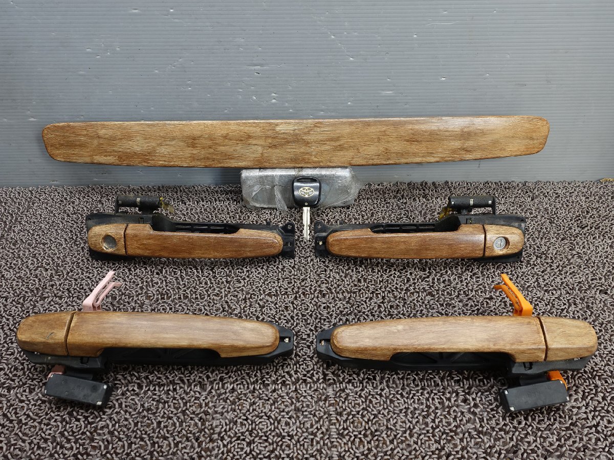 Yahoo!オークション - 9152 プロボックス NCP51V 木目調アウタードアハ...