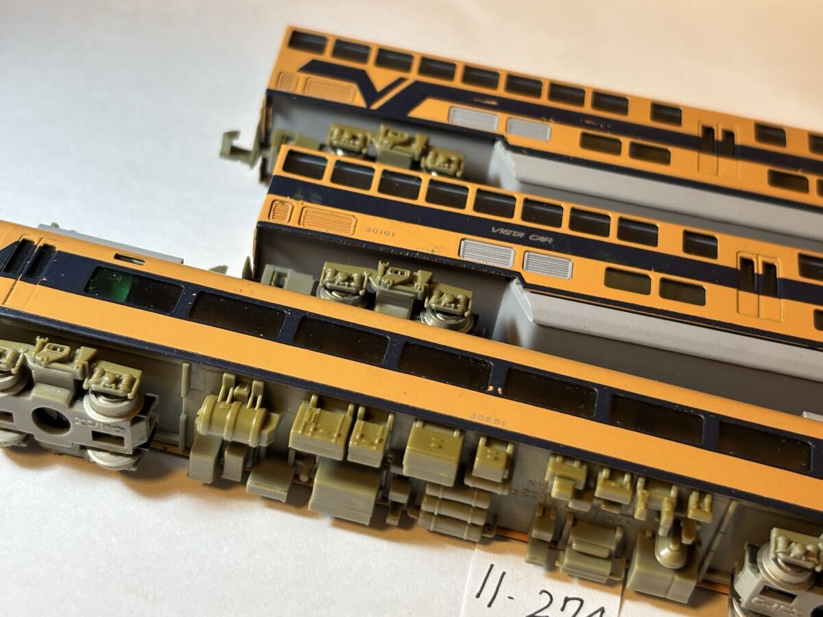 Yahoo!オークション - 11-274 エンドウ 近鉄特急 ビスタカー 動力なし