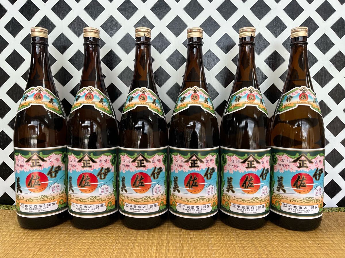 Yahoo!オークション - 元祖プレミアム焼酎 伊佐美 本格焼酎 25% 1800ml...