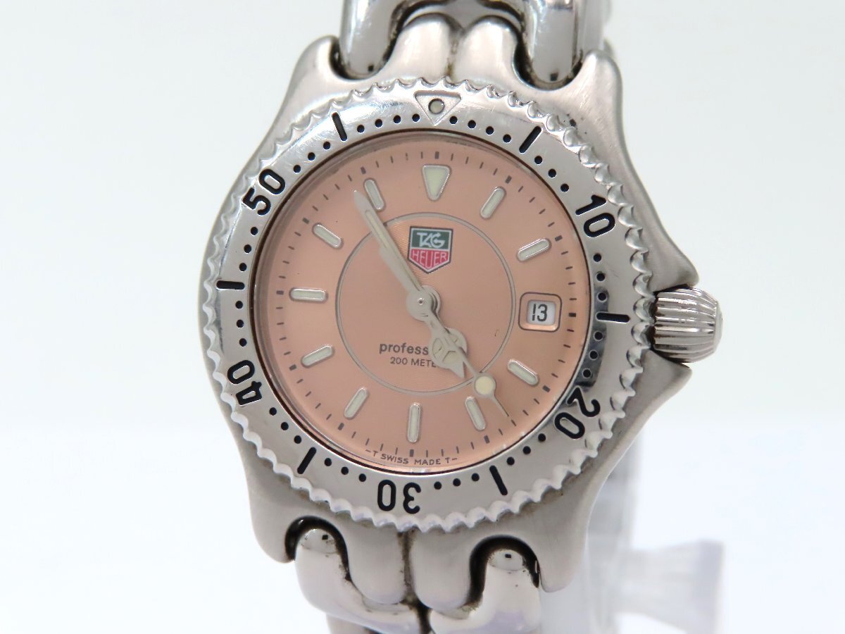 Yahoo!オークション - 1円 タグホイヤー WG131D プロフェッショナル200...