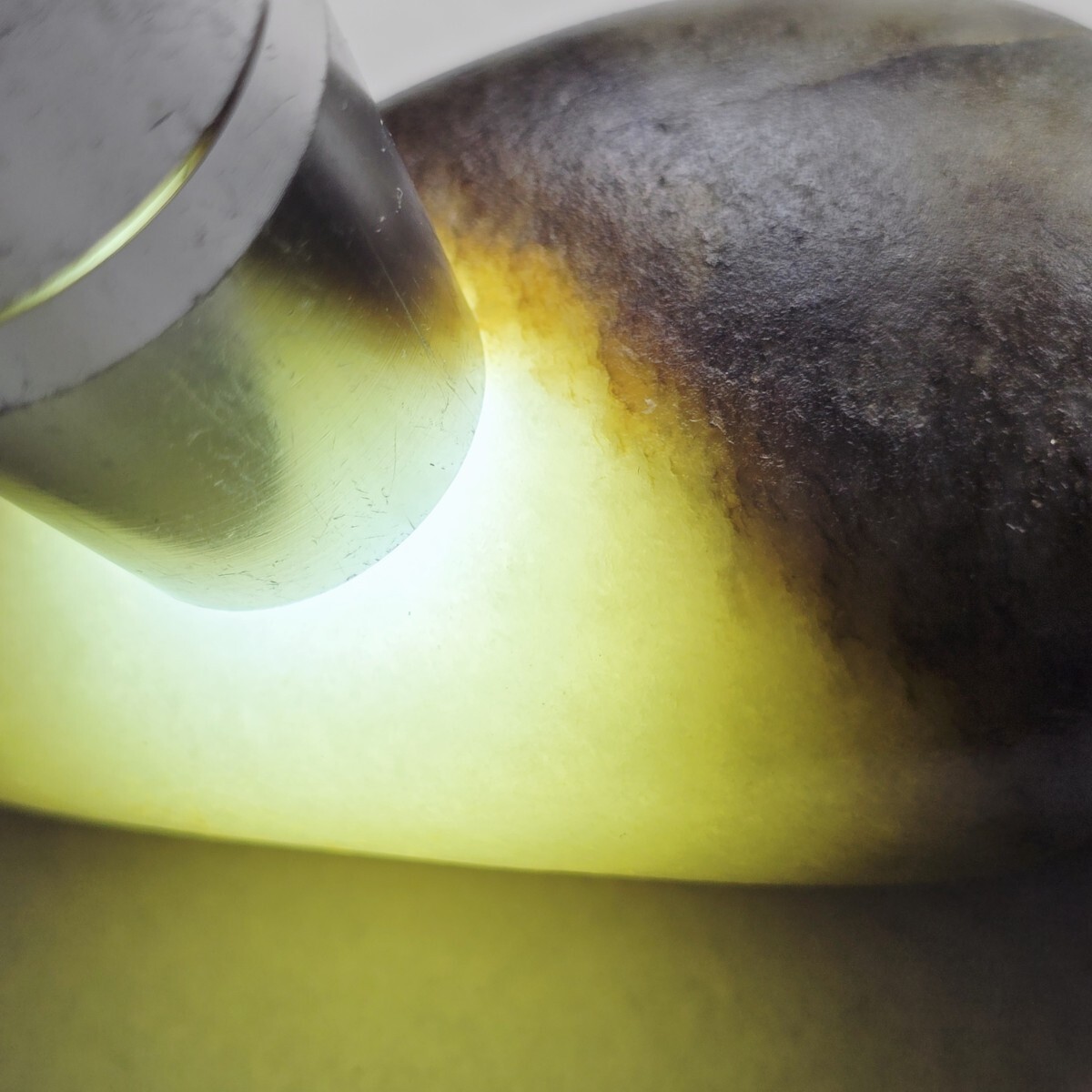 【樂淘letao】日本代購代標第一品牌－美品 本物保証 和田玉 青玉 原石 子玉 璞玉 置物