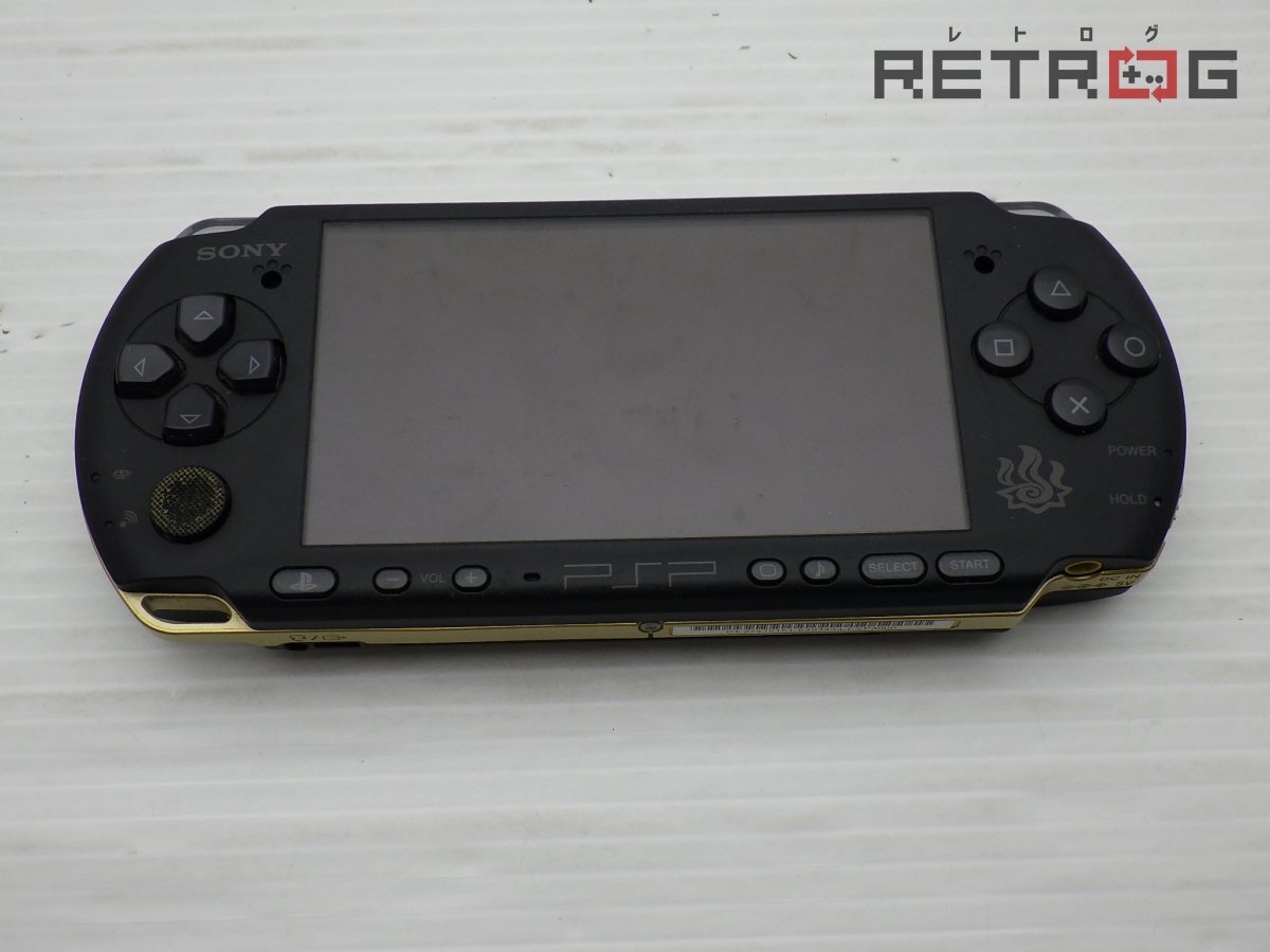 Yahoo!オークション - 【動作品】PSP本体 モンスターハンターポータブ...