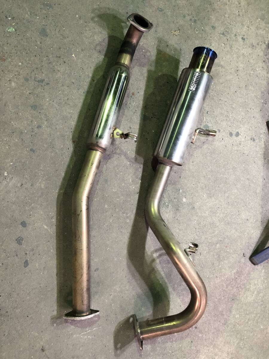 Yahoo!オークション - AE86 トレノ レビン 4AG 柿本 マフラー 砲弾 Re...