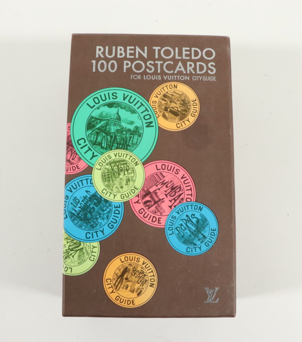 Yahoo!オークション - Louis Vuitton ルイヴィトン RUBEN TOLEDO 100 ...