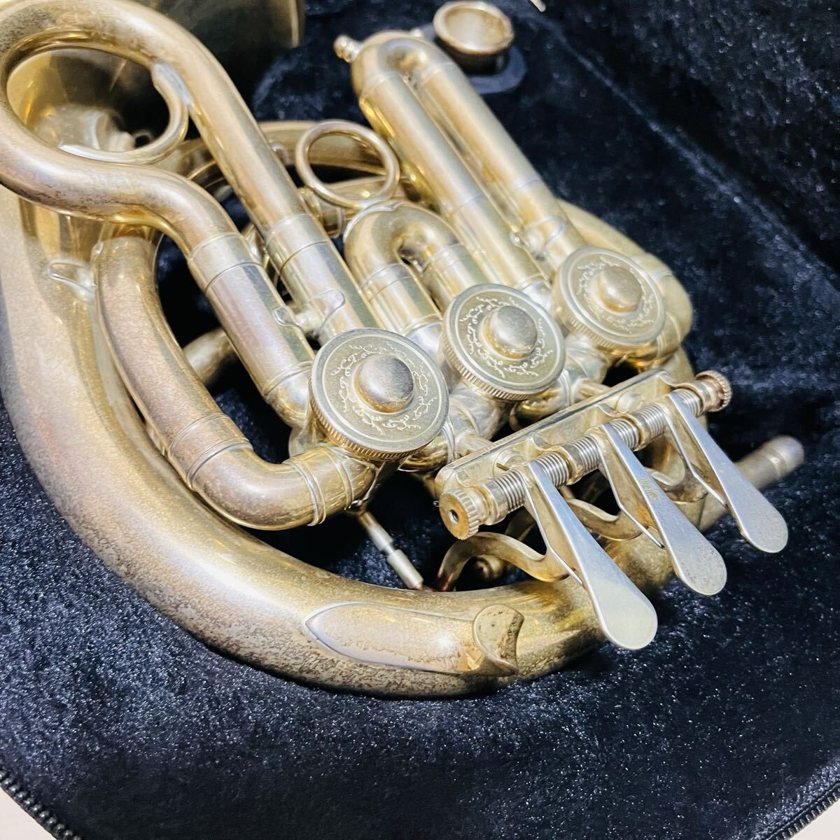 Yahoo!オークション - 【現状渡し／格安】J.Michael ポケットホルン PF...