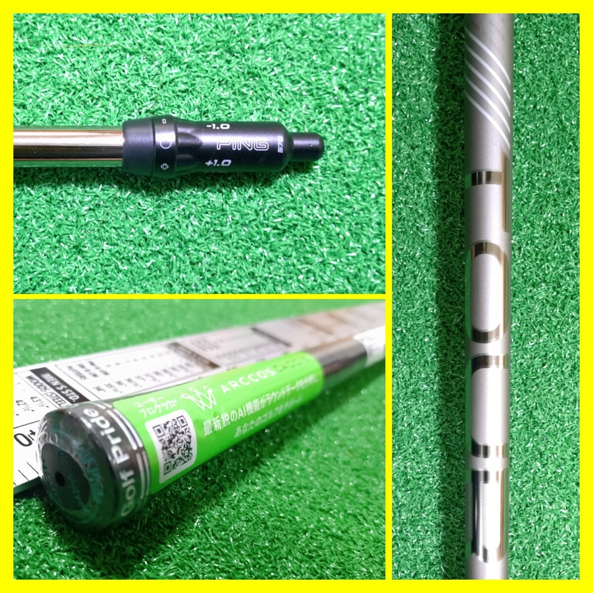 Yahoo!オークション - 新品 PING 3UT PING TOUR 173-85S ツアー Chrome...