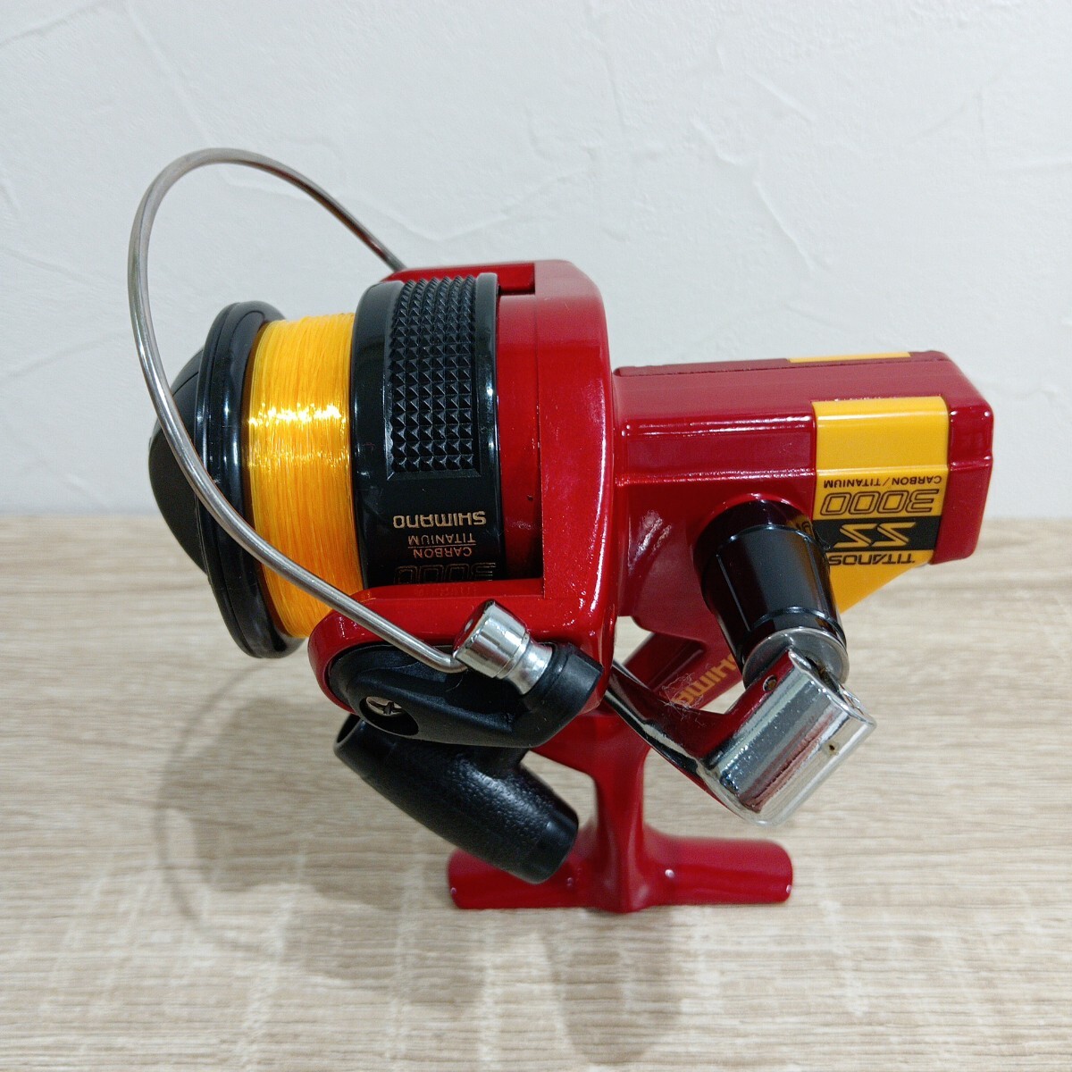 Yahoo!オークション - 未使用 SHIMANO シマノ チタノスSS3000 レッド ...