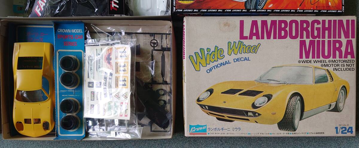 Yahoo!オークション - スーパーカーブームの遺物1/24キット8個セット...