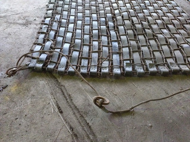 Yahoo!オークション - 【引取り限定・徳島県三好市】ワイヤーモッコ 3...