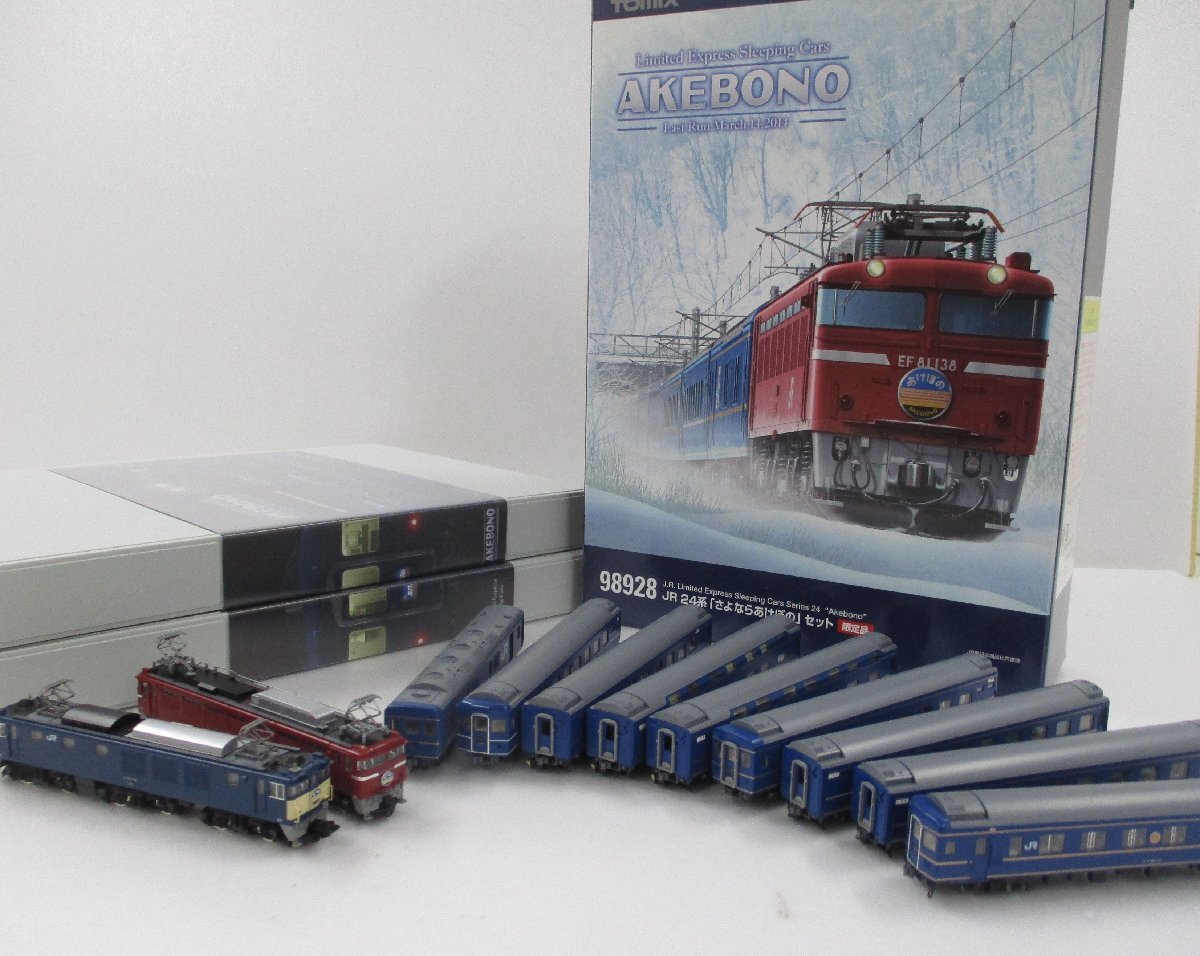 Yahoo!オークション - TOMIX 98928 JR 24系「さよならあけぼの」 11両...