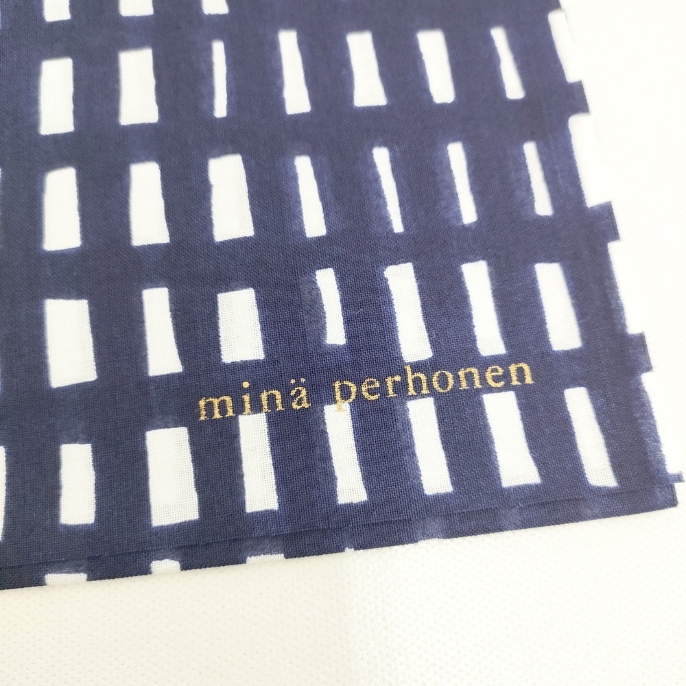 Yahoo!オークション - mina perhonen 新品 sora check コットン てぬぐ...