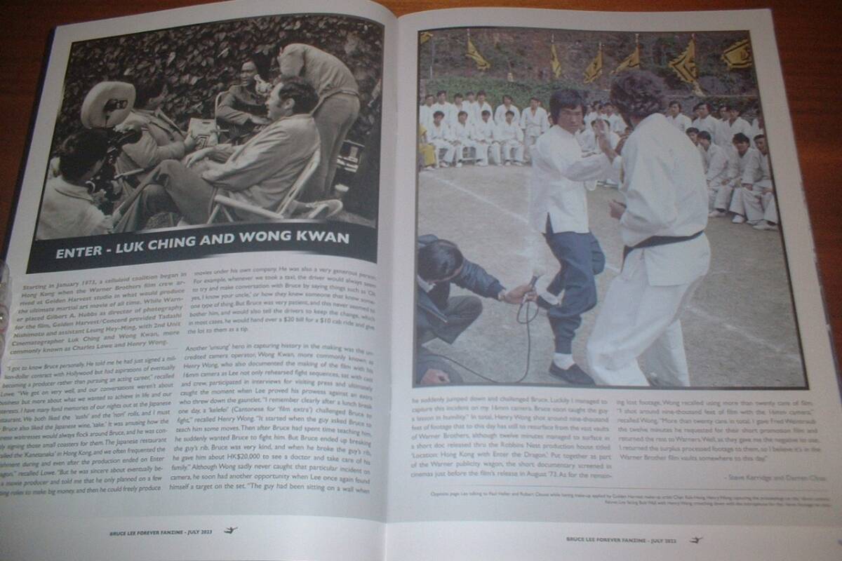 Yahoo!オークション - ブルース・リー／The International Fanzine Iss...