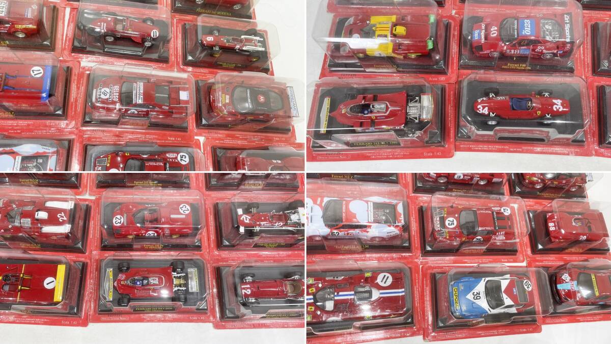 【樂淘letao】日本代購代標第一品牌－未開封 計56点セット まとめ売り アシェット フェラーリ 1/43スケール ミニカー Ferrari 1円～ A1 日