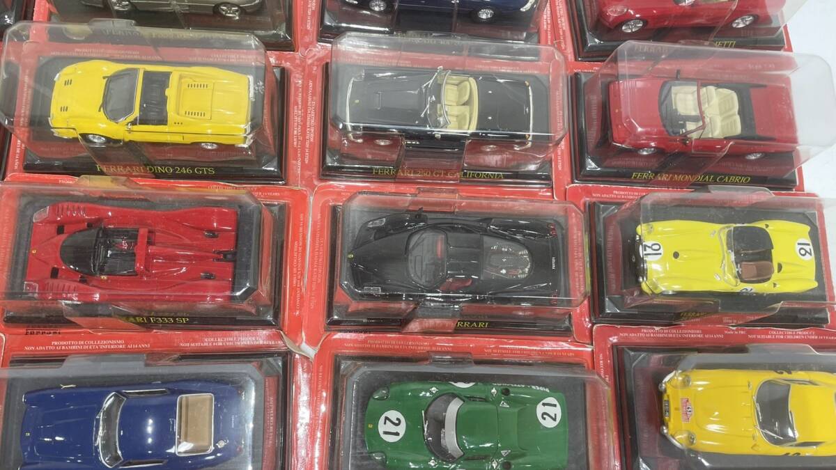 【樂淘letao】日本代購代標第一品牌－未開封 計49点セット まとめ売り アシェット フェラーリ 1/43スケール ミニカー Ferrari 1円～ A2 日