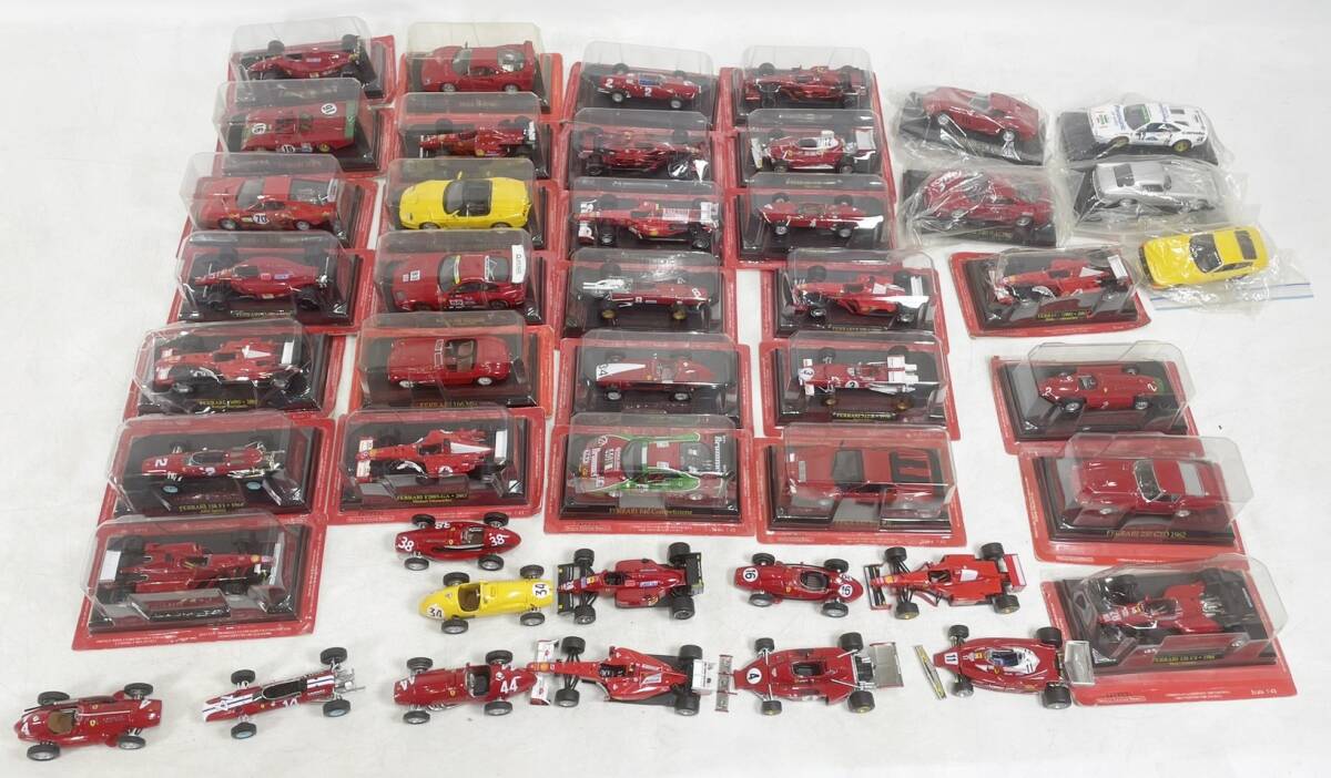 【樂淘letao】日本代購代標第一品牌－訳アリ 未開封あり まとめ売り アシェット フェラーリ 1/43スケール ミニカー Ferrari 1円～ A3 日