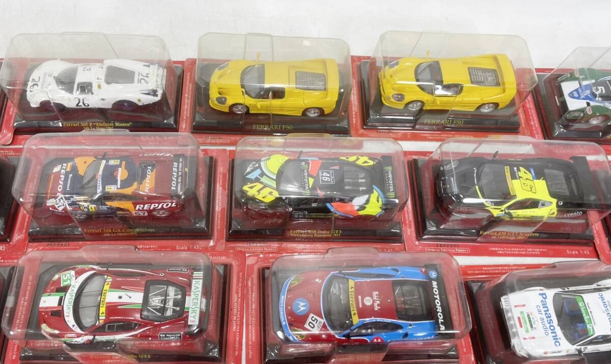 【樂淘letao】日本代購代標第一品牌－未開封 計56点セット まとめ売り アシェット フェラーリ 1/43スケール ミニカー Ferrari 1円～ A1 日