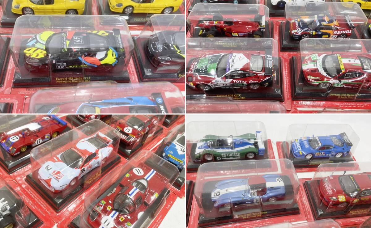 【樂淘letao】日本代購代標第一品牌－未開封 計56点セット まとめ売り アシェット フェラーリ 1/43スケール ミニカー Ferrari 1円～ A1 日