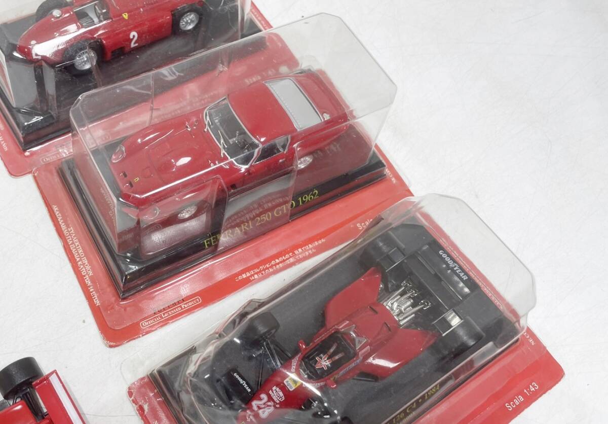 【樂淘letao】日本代購代標第一品牌－訳アリ 未開封あり まとめ売り アシェット フェラーリ 1/43スケール ミニカー Ferrari 1円～ A3 日