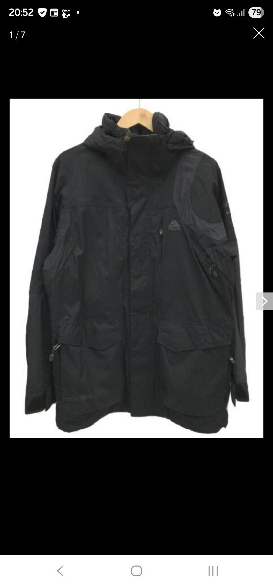 Yahoo!オークション - NIKE ACG マウンテンパーカー