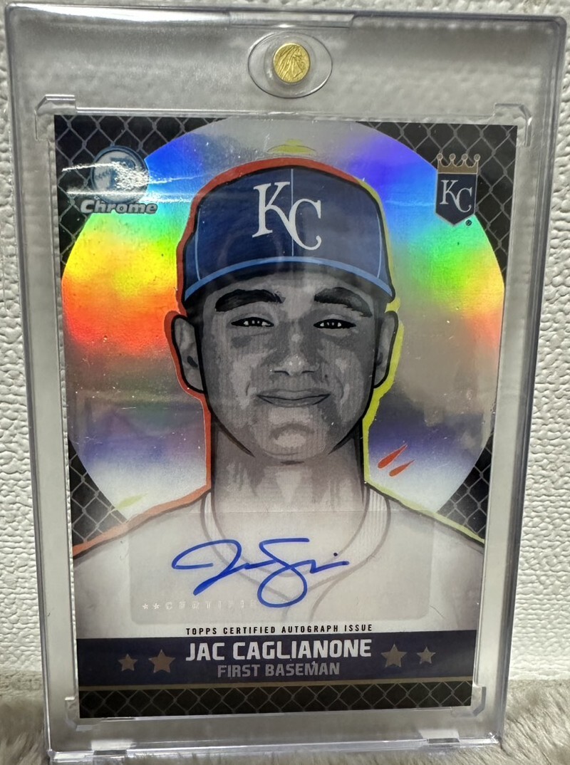 Yahoo!オークション - 2025 Bowman Chrome jac Caglianone SSP 50枚限...