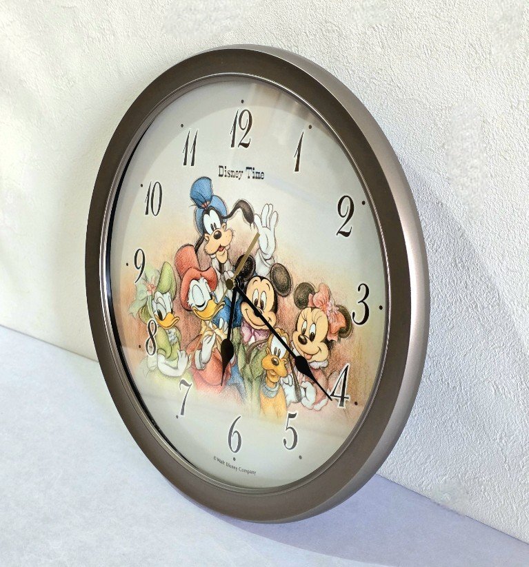 Yahoo!オークション - 【未使用】disney ディズニー 掛け時計 FW502 デ...