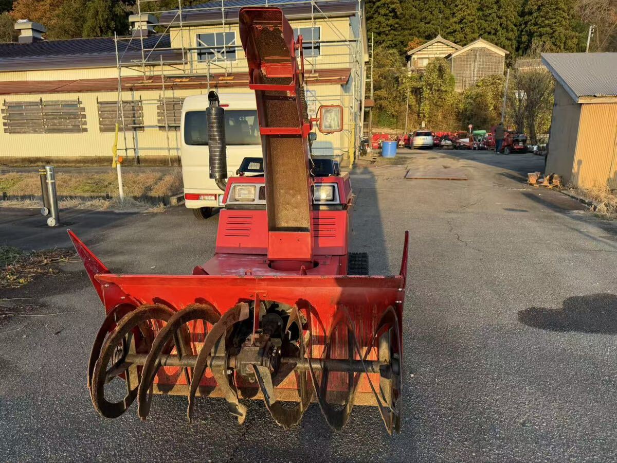 Yahoo!オークション - 新潟県見附市発 フジイ 除雪機 FSR1200DTA 787時...