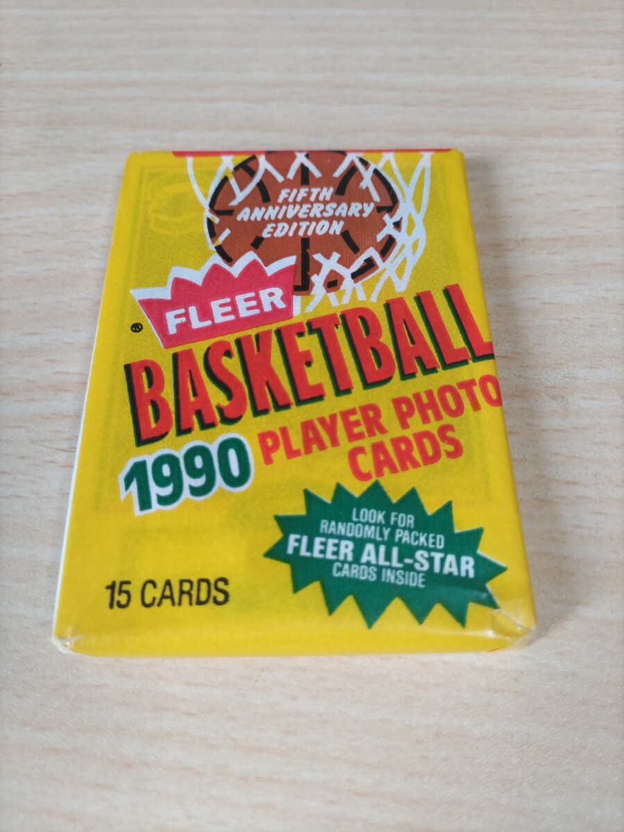 【樂淘letao】日本代購代標第一品牌－【激レア】【NBA未開封パック】1990-1991 Fleer 1パック M.Jordan M.Johnson L.Bird D.Rodman