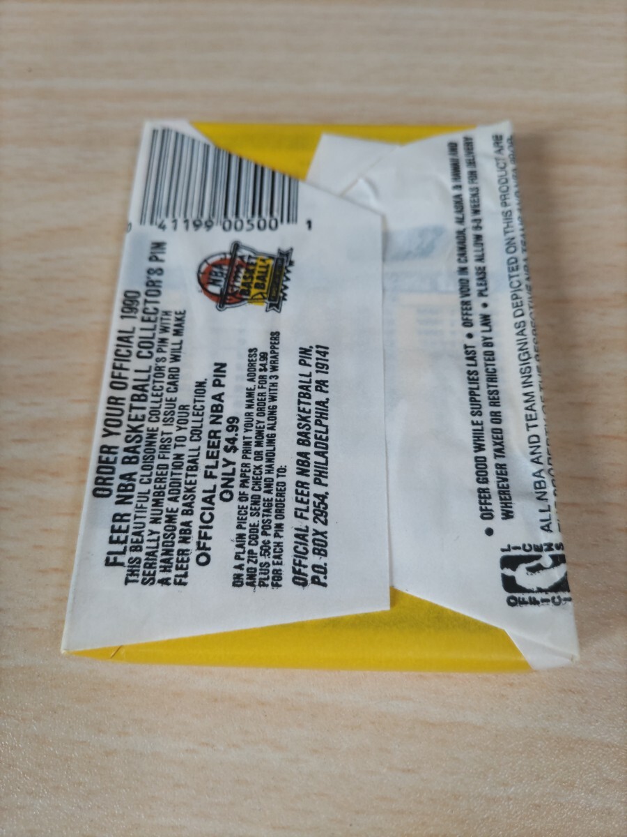 【樂淘letao】日本代購代標第一品牌－【激レア】【NBA未開封パック】1990-1991 Fleer 1パック M.Jordan M.Johnson L.Bird D.Rodman