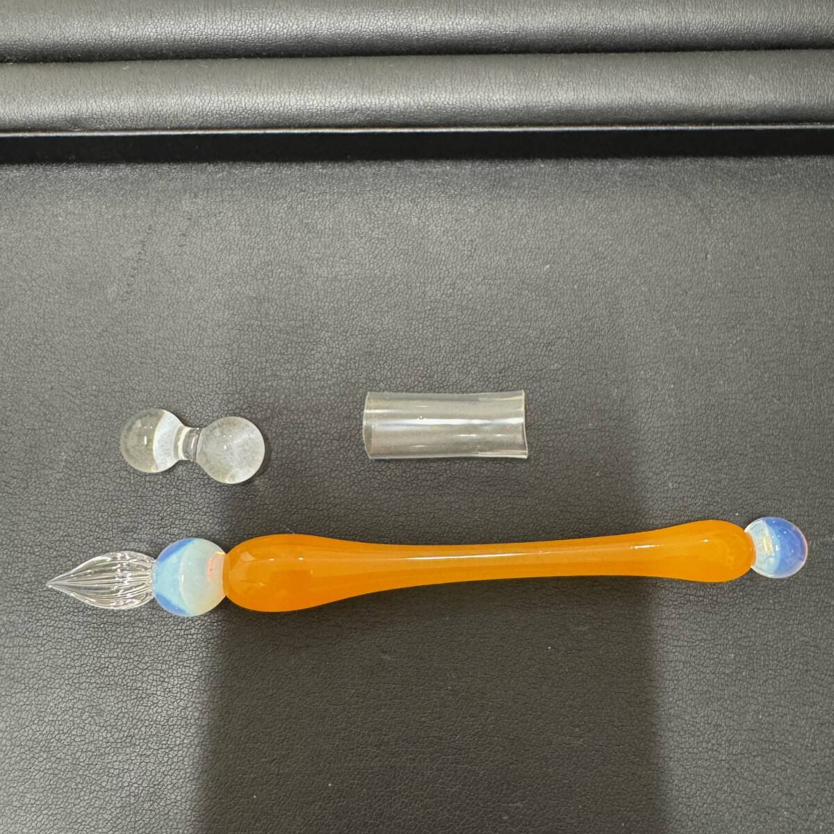 Yahoo!オークション - 9982道｜ガラスペン HASE硝子工房 彗星 ハンドメ...