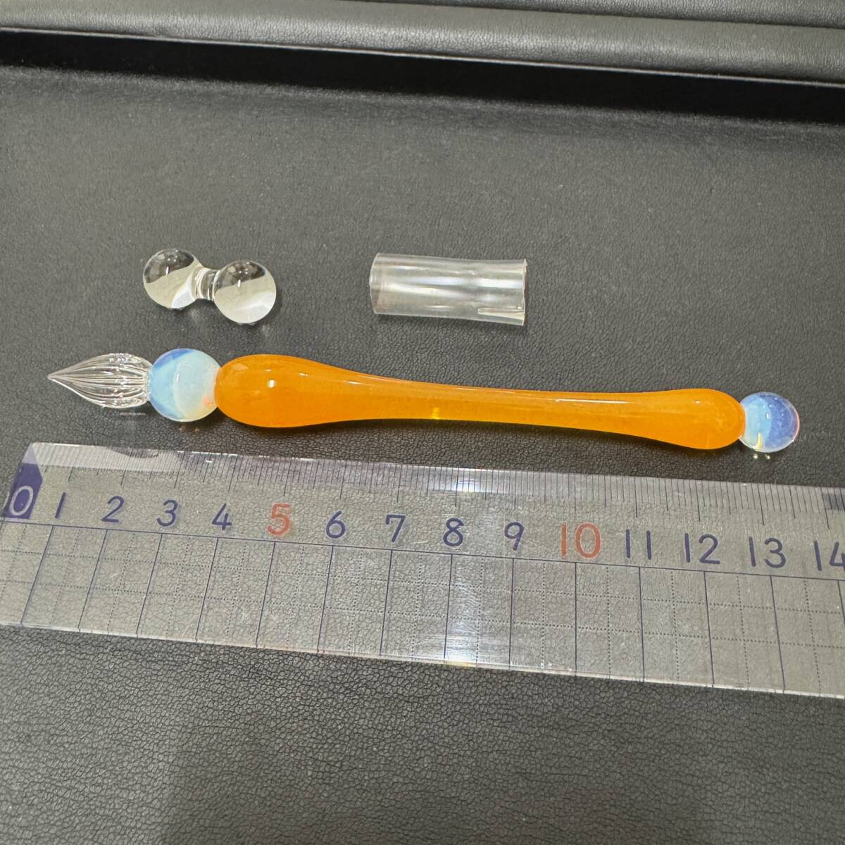 Yahoo!オークション - 9982道｜ガラスペン HASE硝子工房 彗星 ハンドメ...