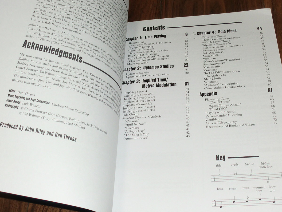 Yahoo!オークション - ドラム教則本「Beyond Bop Drumming」