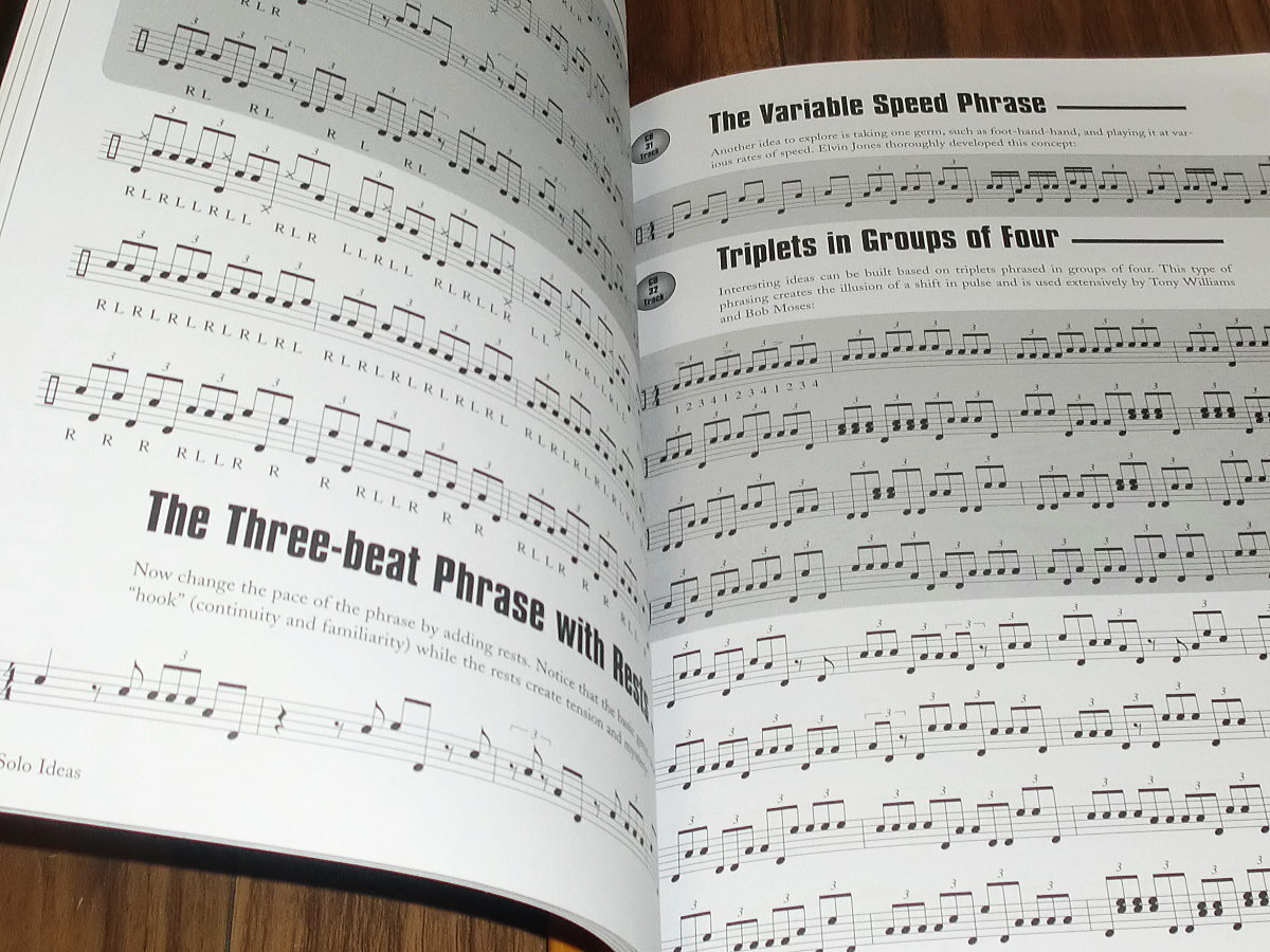 Yahoo!オークション - ドラム教則本「Beyond Bop Drumming」