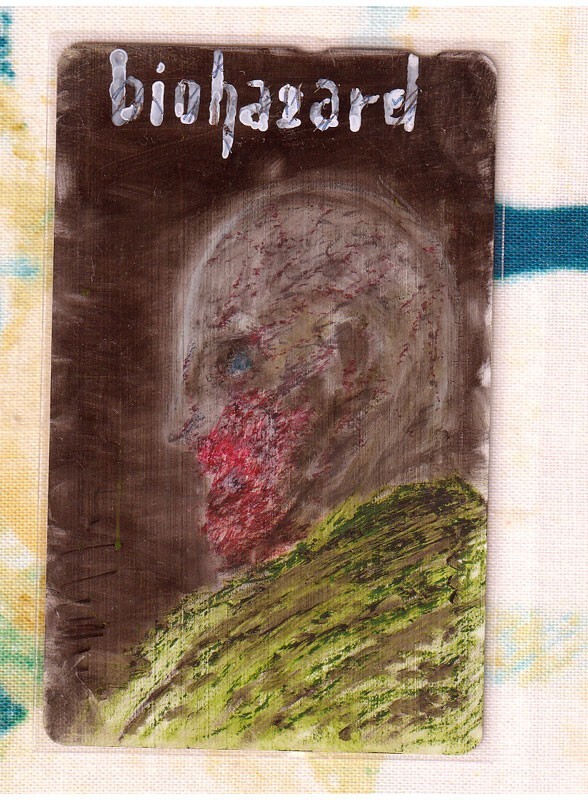 Yahoo!オークション - (Y71-1) バイオハザード BIOHAZARD 直筆 テレカ ...
