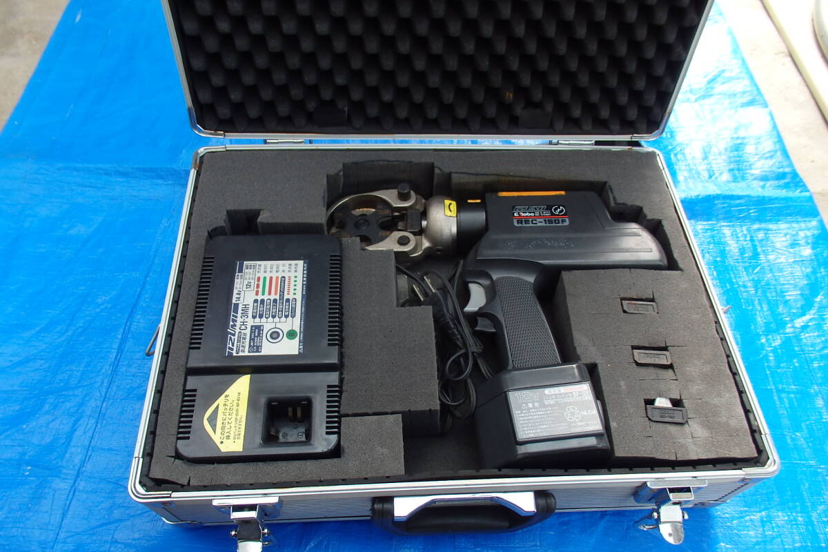 Yahoo!オークション - IZUMI 充電油圧式多機能工具 REC-150F バッテリ...