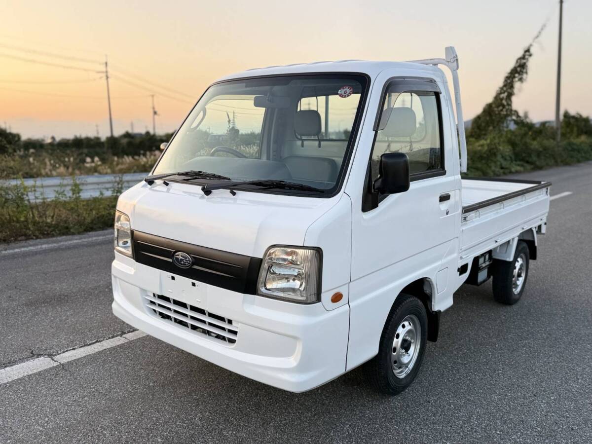 Yahoo!オークション - スバル サンバートラック 走行6万km 4WD TCプロ...