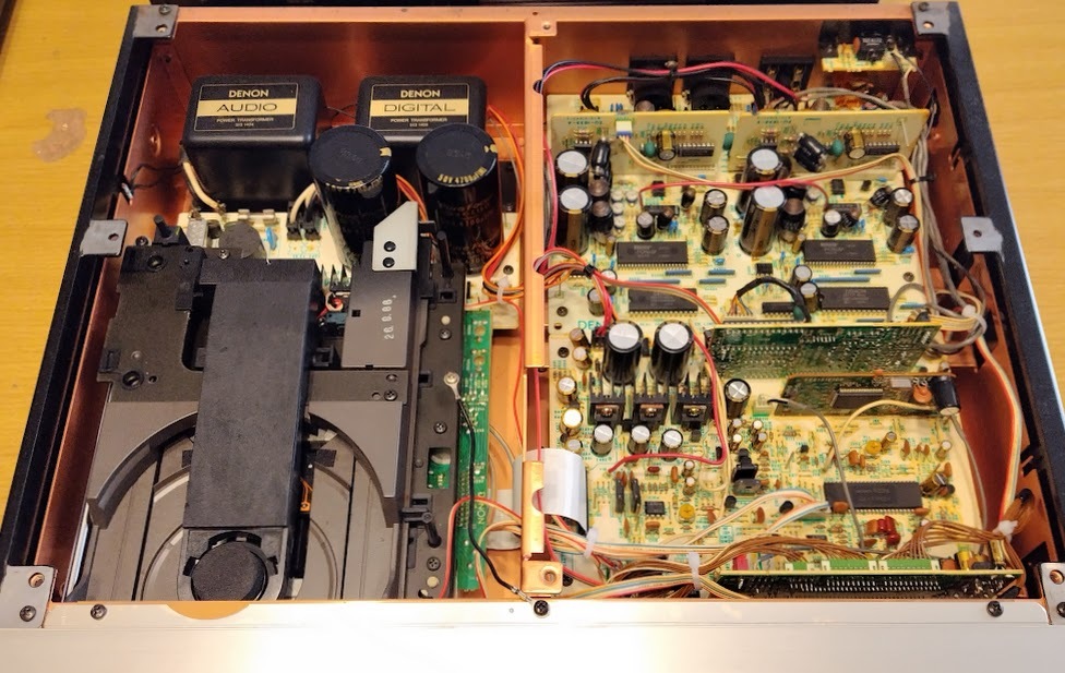 Yahoo!オークション - メンテナンス済 DENON デノン DCD-3500G 【トレ...