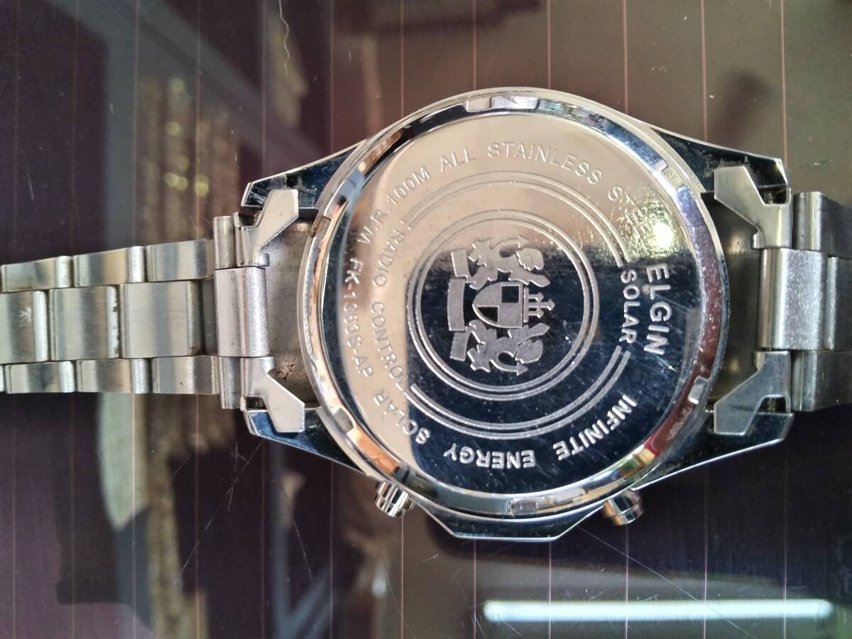 Yahoo!オークション - エルジン電波ソーラー腕時計