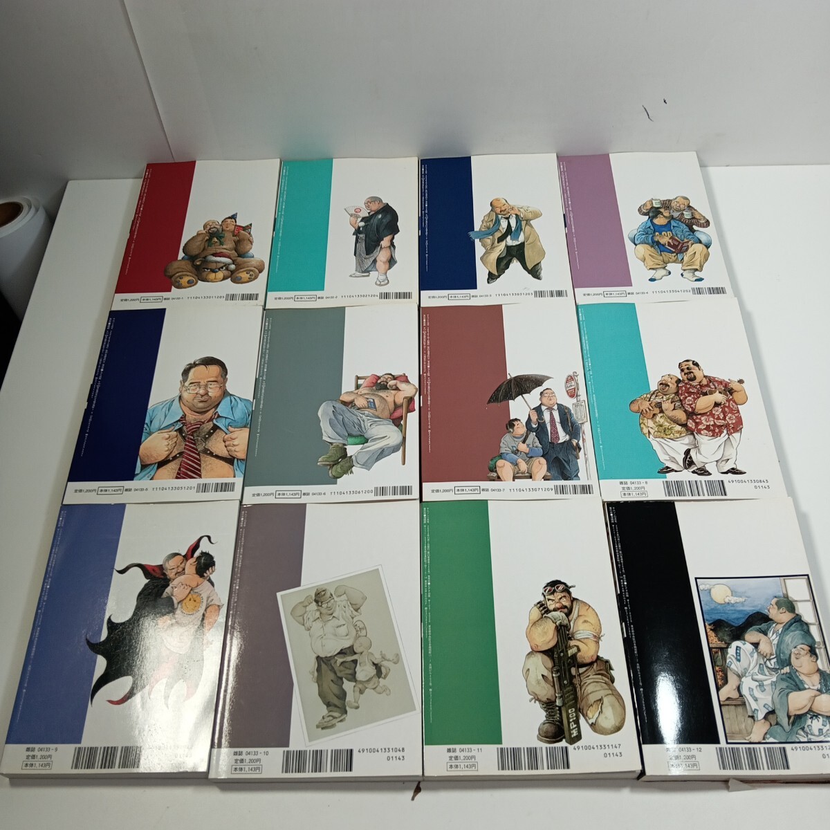 【樂淘letao】日本代購代標第一品牌－海鳴館 月刊サムソン/SAMSON 2004年1月〜12月 12冊セット 258〜269 ゲイ雑誌 コレクター放出品 訳有品